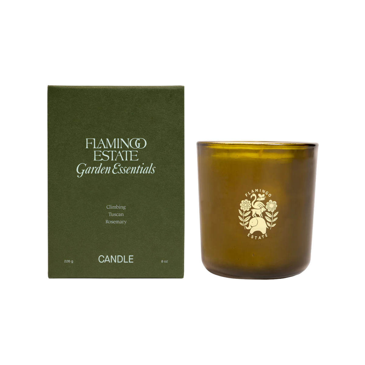 FLAMINGO ESTATE Climbing Tuscan Rosemary Candle – Broome Street General ...